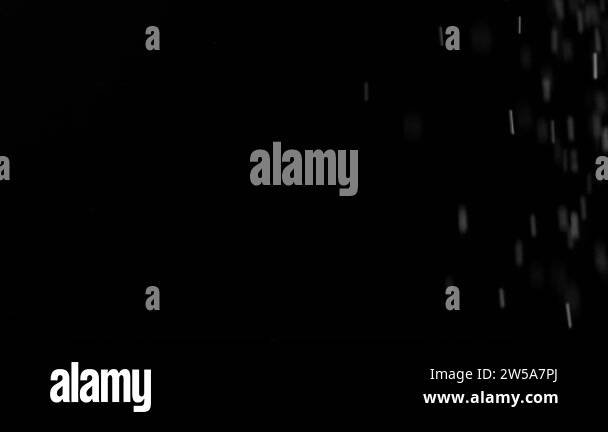 Real rain drops falling or snow 4K alpha channel footage. Heavy rain ...