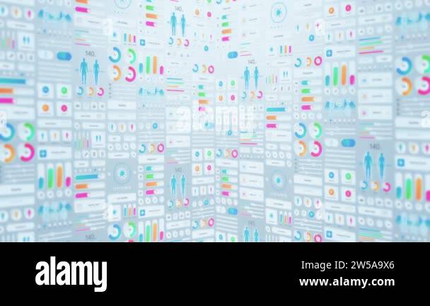 Creative design of medical application. Neumorphism. Hi tech panel ...