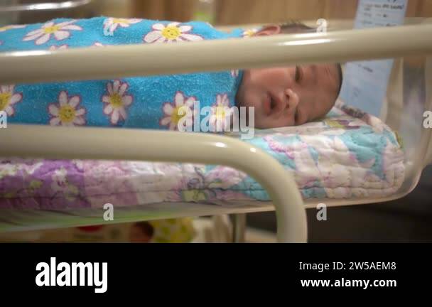 Newborn hospital cot Stock Videos & Footage - HD and 4K Video Clips - Alamy