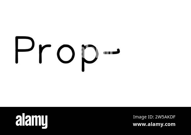 Property Handwritten Text Animation in Various Sans-Serif Fonts and ...