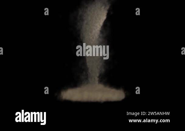 Tornado Storm Hurricane, Hyper Realistic 3D animation of tornado ...