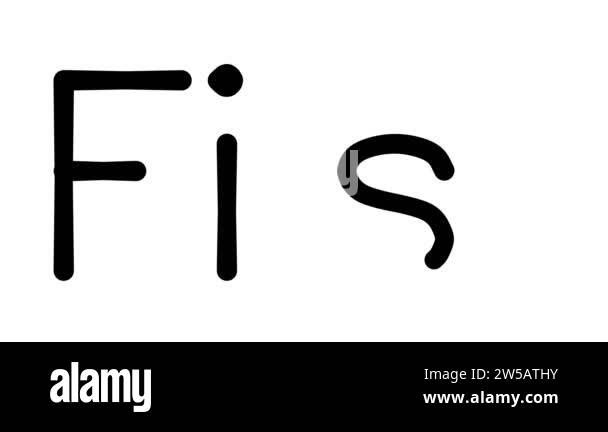 Fist Handwritten Text Animation in Various Sans-Serif Fonts and Weights ...