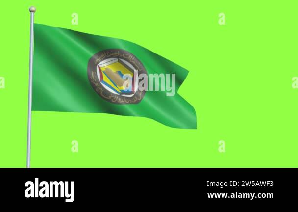Gulf cooperation council flag Stock Videos & Footage - HD and 4K Video ...