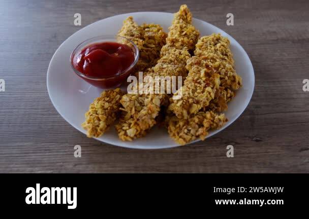 Chicken nuggets dunk Stock Videos & Footage - HD and 4K Video Clips - Alamy