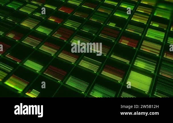 Moving bars of colorful audio equalizer, seamless loop. Animation ...