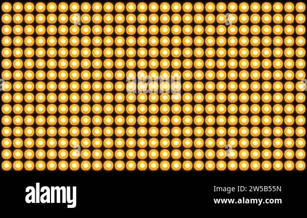 4K Blinking stage Lights Flashing Background Vj Loop Lights Board Wall ...