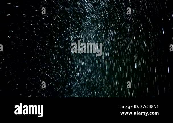 Moving stars in night sky Stock Video Footage - Alamy