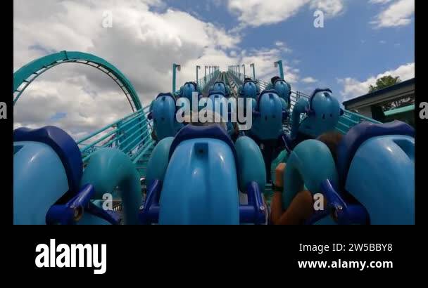 Orlando, Florida, July 31, 2021. Spectacular climb in Kraken ...