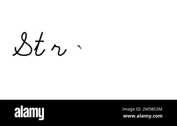 Strategy Decorative Handwriting Animation in Six Cursive and Gothic ...