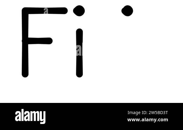 Fiji Handwritten Text Animation in Various Sans-Serif Fonts and Weights ...