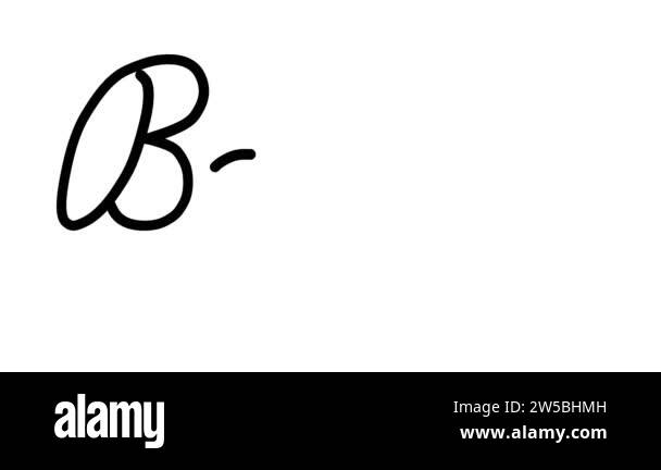 Body Decorative Handwriting Animation in Six Cursive and Gothic Fonts ...