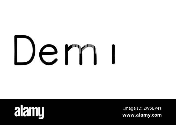 Demand Handwritten Text Animation in Various Sans-Serif Fonts and ...