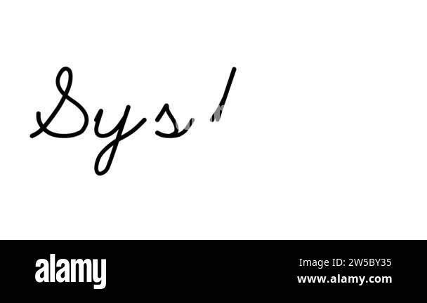 Cursive writing system Stock Videos & Footage - HD and 4K Video Clips ...