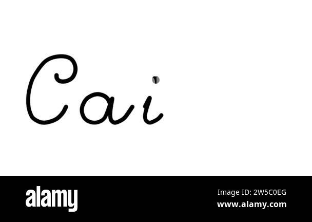 Cairo Decorative Handwriting Animation in Six Cursive and Gothic Fonts ...