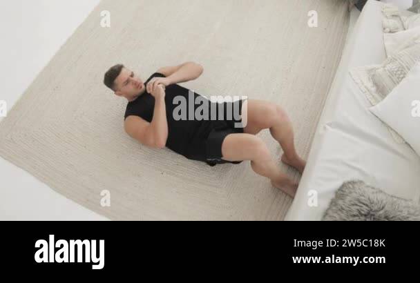 Man abdominal crunch muscles Stock Videos & Footage - HD and 4K Video ...