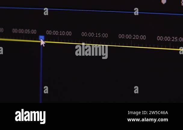 macro shoot the arrow on the timeline moves the cursor. Background for ...