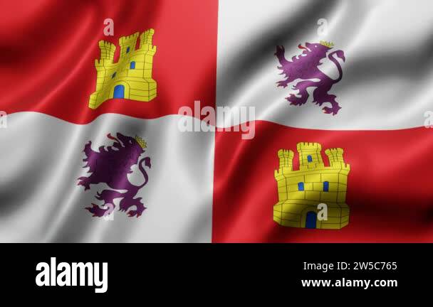 Leon castilla flag Stock Videos & Footage - HD and 4K Video Clips - Alamy