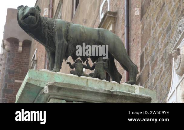 Capitoline Female She Wolf Statue in Roman Mythology.King Roman ...