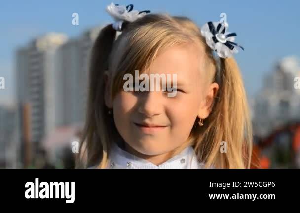 Average girl happy face smiling Stock Videos & Footage - HD and 4K ...