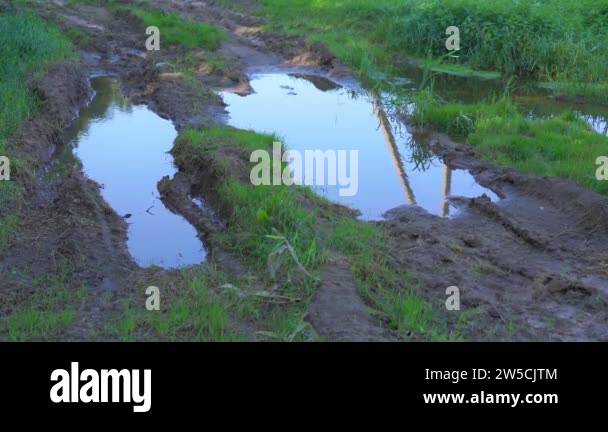 Muddy ground road rut Stock Videos & Footage - HD and 4K Video Clips ...
