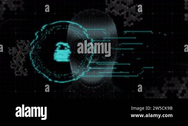 Padlock security information technology Stock Videos & Footage - HD and ...