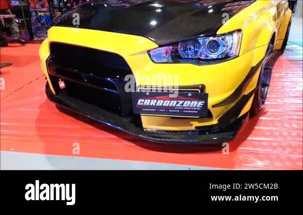 Mitsubishi lancer in SMX convention center, Pasay, Philippines Stock ...
