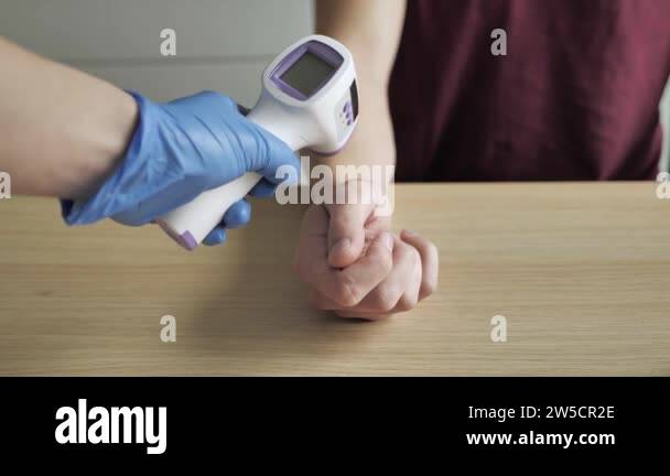 Contactless thermometer Stock Videos & Footage - HD and 4K Video Clips ...