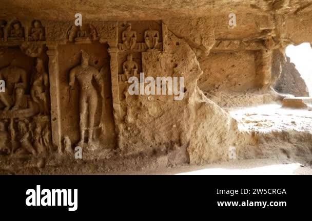 Chaitya monastery caves Stock Videos & Footage - HD and 4K Video Clips ...