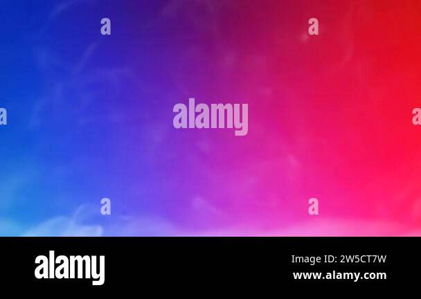 Smokey Fog on Colorful Background 4K Animation Footage. Light Smoke ...