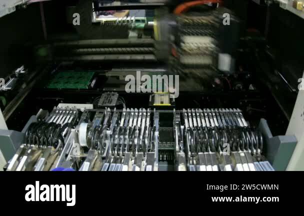 Printed circuit board production process robot for application of ...