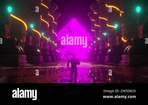 3D Animation Ancient Egypt Wallpaintings And Statues Ancient Symbols ...