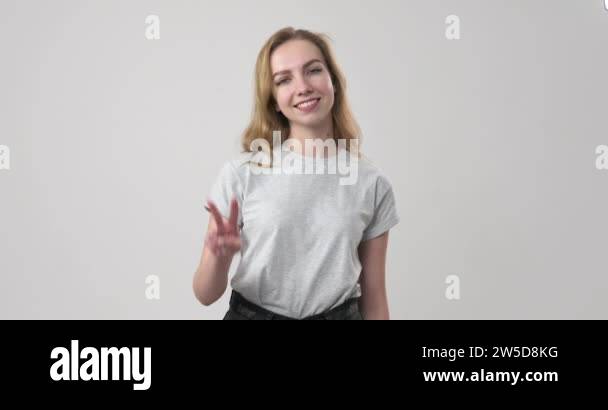 Woman giving hand sign Stock Videos & Footage - HD and 4K Video Clips ...