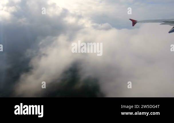 Aircraft wing over clouds Stock Videos & Footage - HD and 4K Video ...