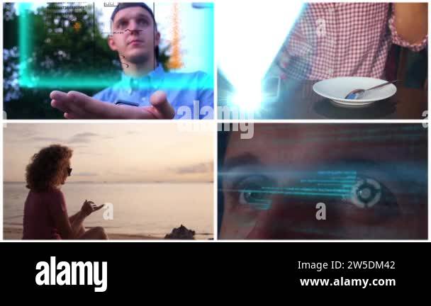 Collage technology Stock Videos & Footage - HD and 4K Video Clips - Alamy