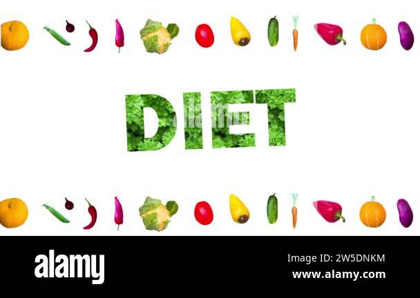 Word diet from vegetables Stock Videos & Footage - HD and 4K Video ...