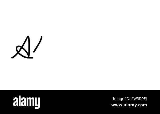 Alberta Decorative Handwriting Animation in Six Cursive and Gothic ...