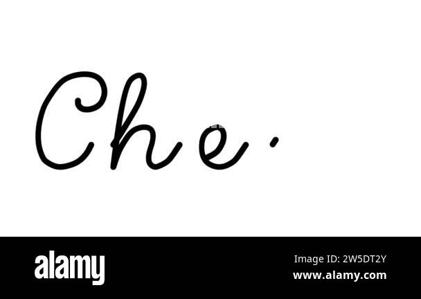 Chess Decorative Handwriting Animation in Six Cursive and Gothic Fonts ...