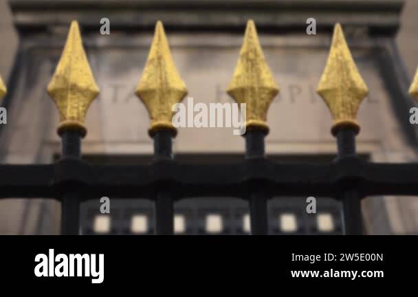 Rack Focus And Zoom On The Sign For A Scary Victorian Era 'Mental ...