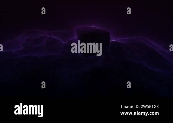 Fantastical Point Cloud Edges of a Floating Cube Lidar Scan Effect ...