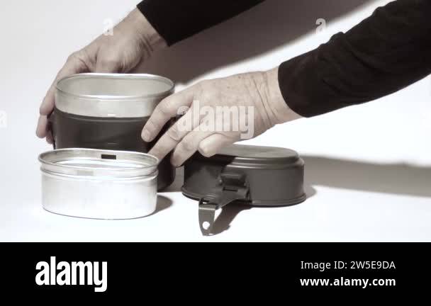 Military mess kit Stock Videos & Footage - HD and 4K Video Clips - Alamy