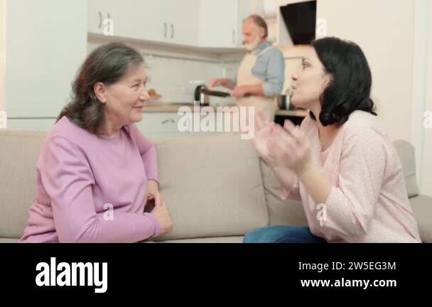 Understanding mother daughter talking Stock Videos & Footage - HD and ...