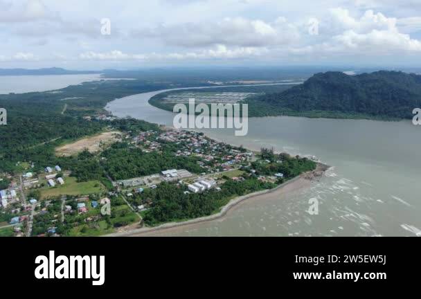 Buntal, Sarawak Malaysia - December 25, 2020: The Beautiful Fishing ...