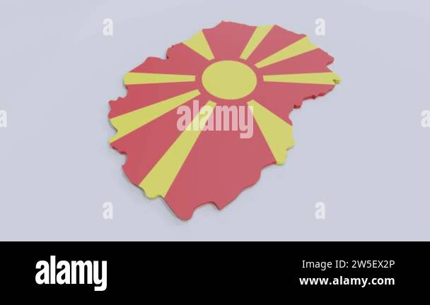 Macedonia macedonian flag map Stock Videos & Footage - HD and 4K Video ...