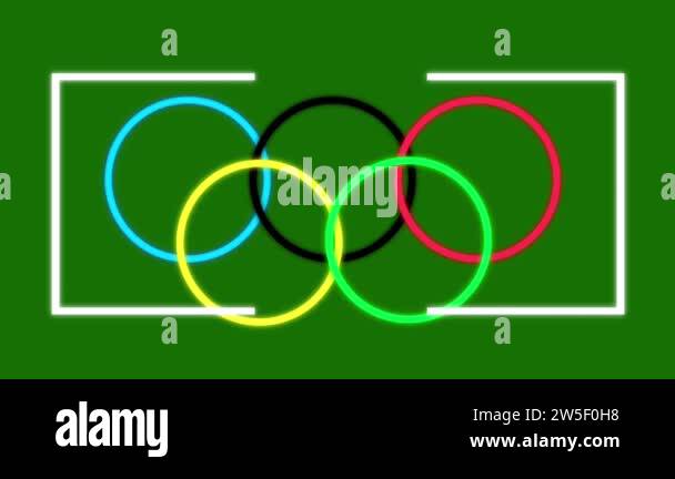 JUNAGADH-GUJARAT-INDIA, 26TH JULY-2021.Simple olympic rings animated ...
