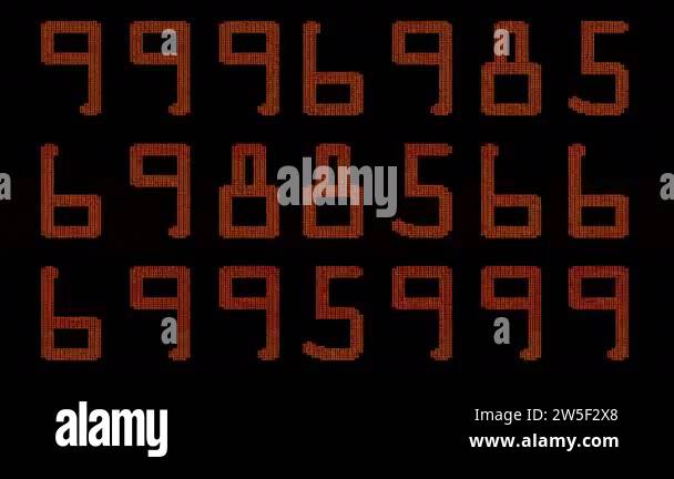 Numbers maths showing numeric Stock Videos & Footage - HD and 4K Video ...