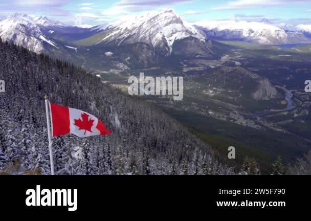 Banff snow flag Stock Videos & Footage - HD and 4K Video Clips - Alamy