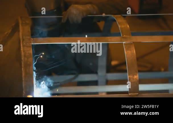 Steel skeleton construction works Stock Videos & Footage - HD and 4K ...