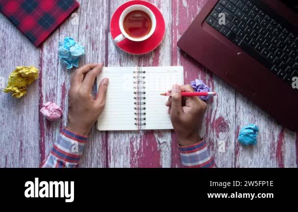 Wooden writing table Stock Videos & Footage - HD and 4K Video Clips - Alamy