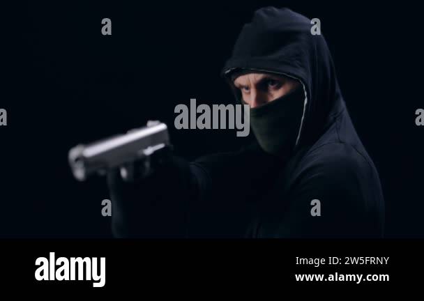 Masked criminal with gun Stock Videos & Footage - HD and 4K Video Clips ...