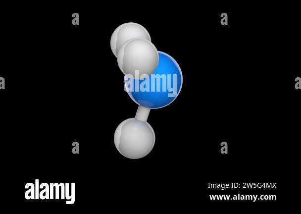 Ammonia (molecular formula: NH3 or H3N) is a colorless alkaline gas. 3D ...